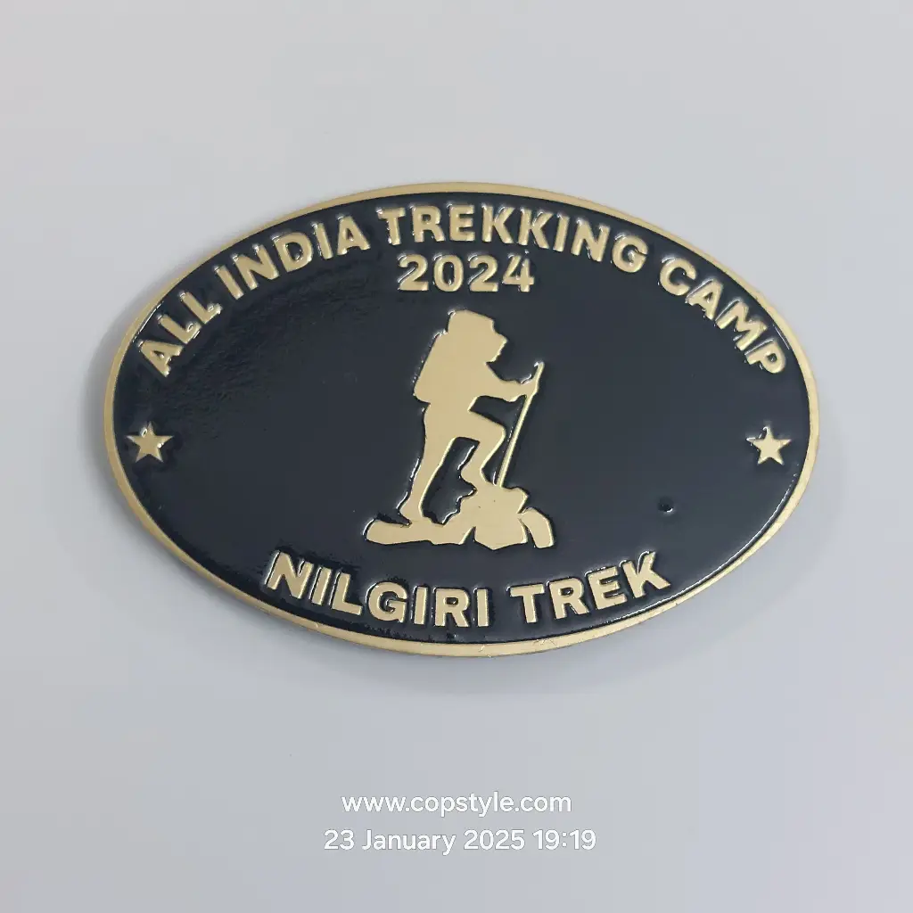 all India tracking camp NILGIRI TREK 2024 Ncc badge.